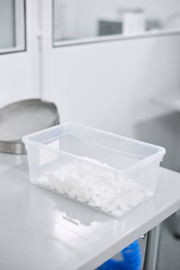 Laboratory Samples are in a Transparent Box Stock Image - Image of ...