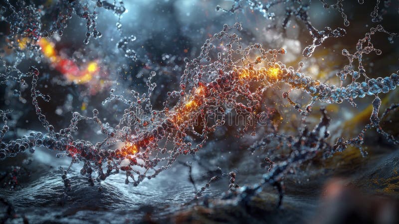 Laboratory Scene Digital Visualization of Dynamic Dna Manipulation and ...