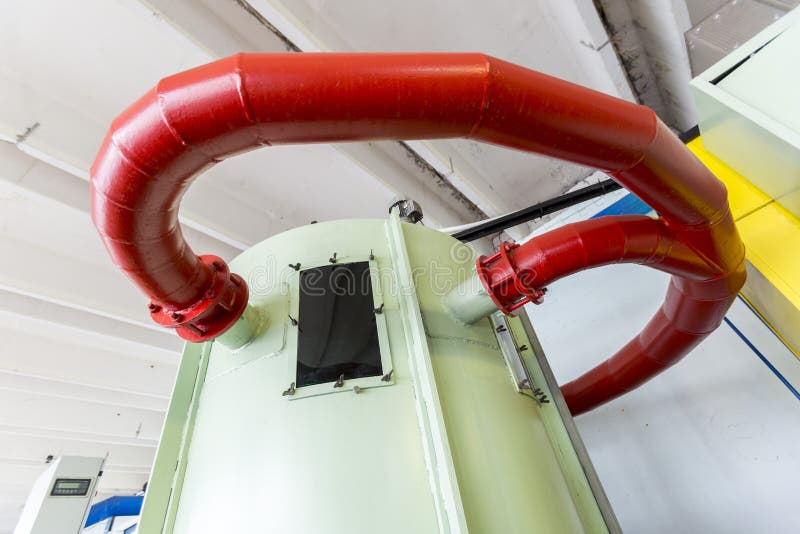 Laboratory in School. Metal Tubes Stock Image - Image of college ...