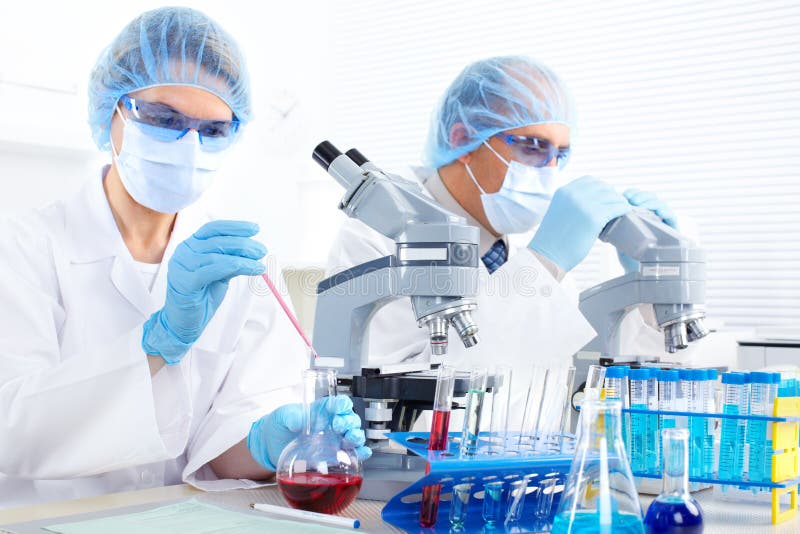 Laboratory. Science team stock photo. Image of lady, clinic - 17822292