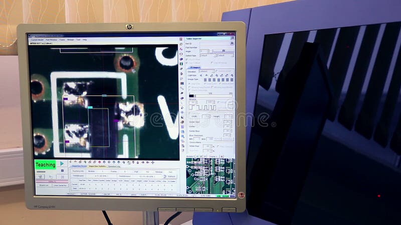 Laboratory Screen Shows Parameters. Stock Footage - Video of chemical ...