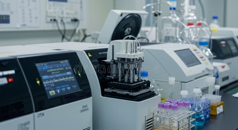 Advanced Dna Sequencing Machines Stock Illustrations – 21 Advanced Dna ...