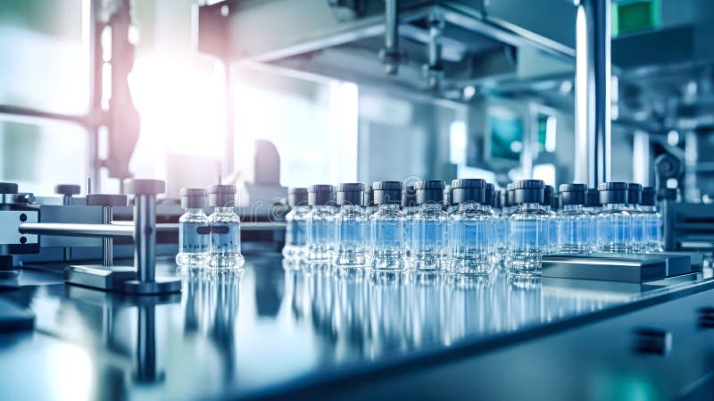 In a Laboratory Setting, Various Jars and Test Tubes are Neatly ...