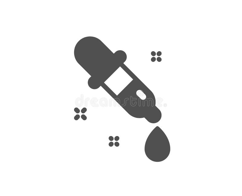 Chemistry Pipette Icon. Laboratory Sign. Analysis Lab. Vector Stock ...