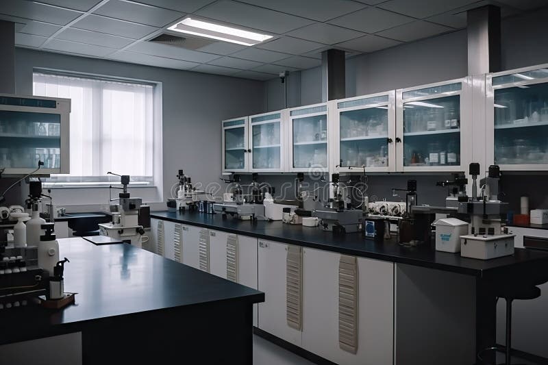 Laboratory with Specialized Instruments and Equipment for Forensic ...
