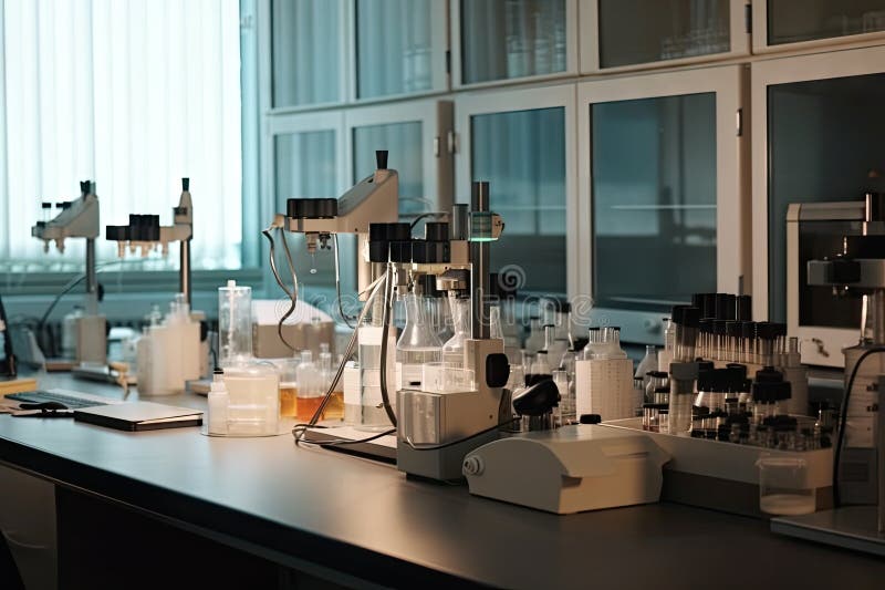 Laboratory with Specialized Instruments and Equipment for Forensic ...