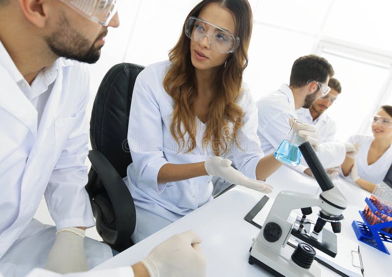 Laboratory Staff in the Workplace Stock Photo - Image of occupation ...