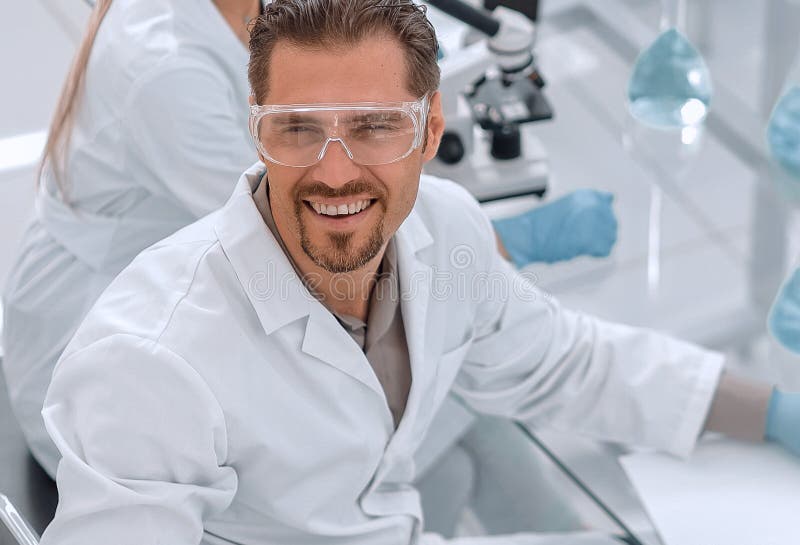 Laboratory Staff at the Workplace Stock Photo - Image of biochemistry ...
