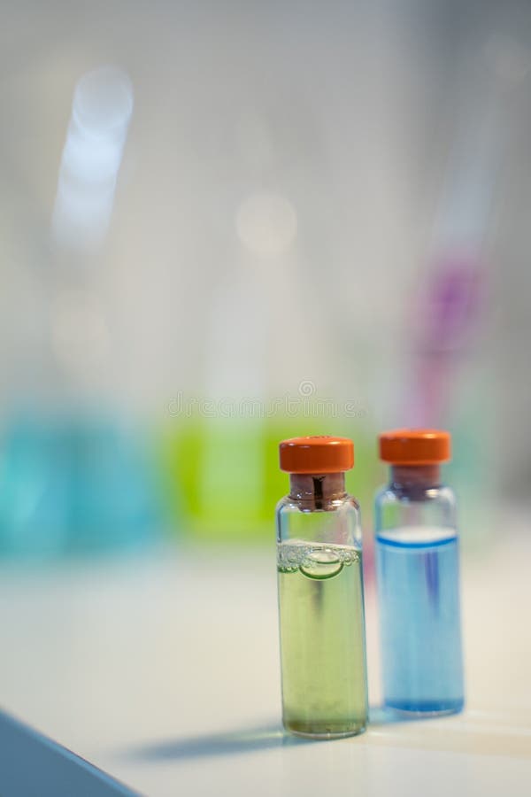 A laboratory table stock photo. Image of hospital, beaker - 177322552