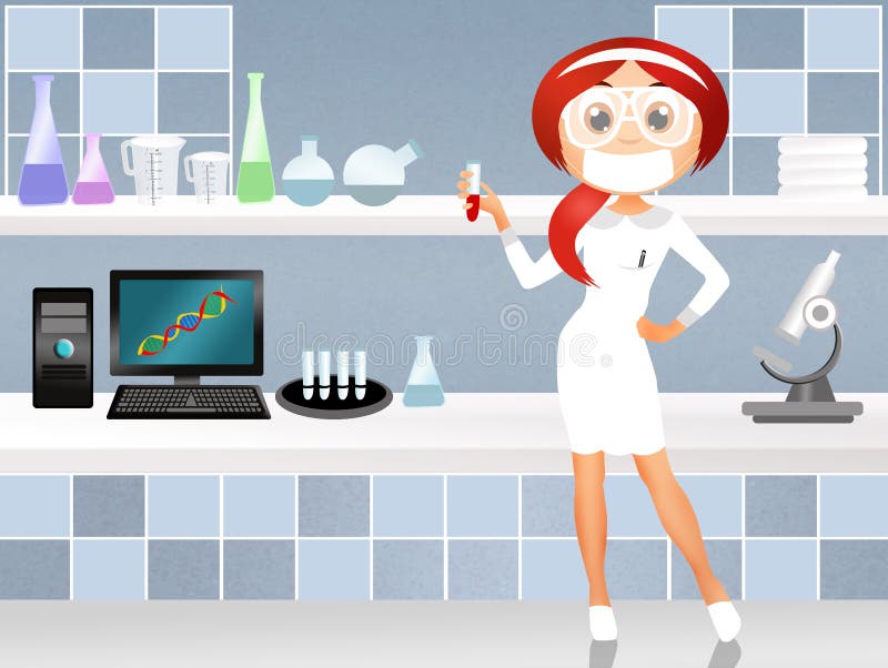 Laboratory Technician Stock Illustrations – 3,480 Laboratory Technician ...
