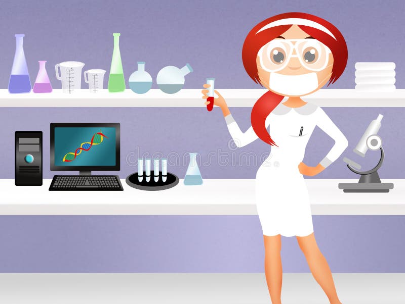 Laboratory Technician Stock Illustrations – 3,480 Laboratory Technician ...