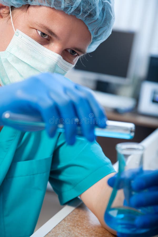 Laboratory test stock image. Image of microbiology, biology - 21885235