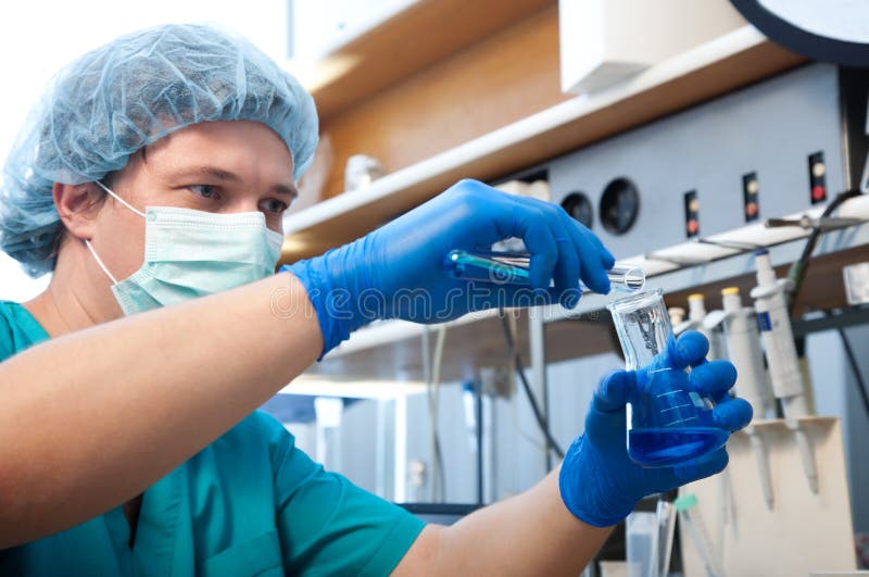 Laboratory test stock photo. Image of caucasian, equipment - 22764992