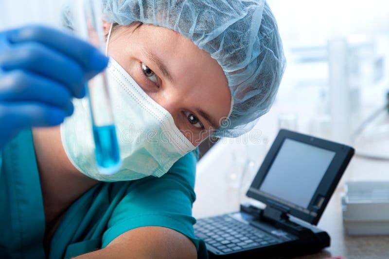 Laboratory test stock image. Image of biology, chemistry - 24846159