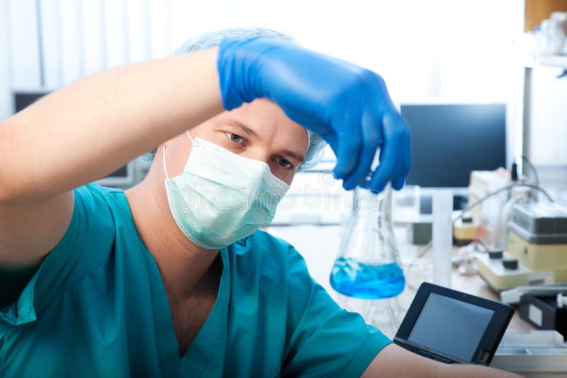 Laboratory test stock photo. Image of chemistry, modern - 24899186