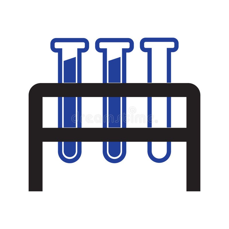 Laboratory test tube icon stock vector. Illustration of science - 262618741