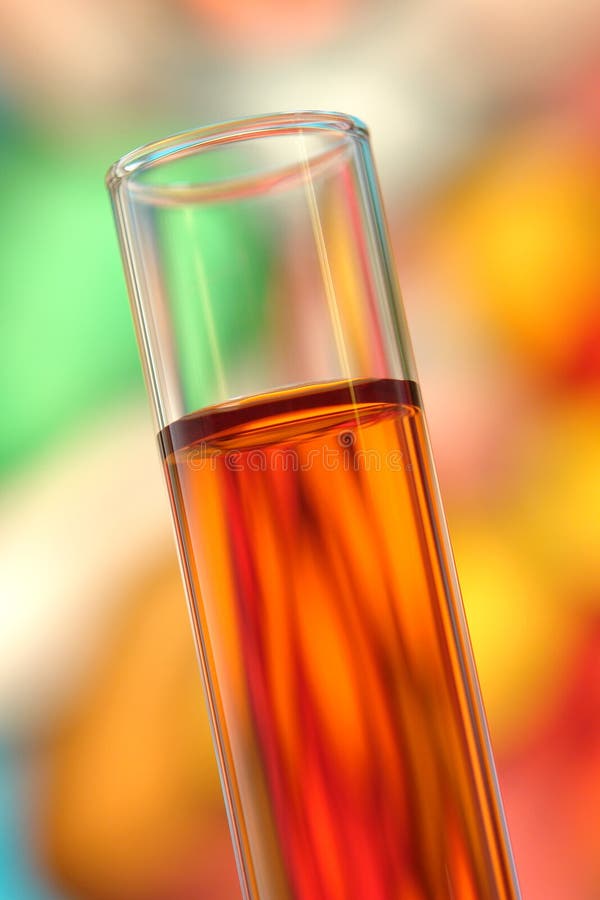 Laboratory Test Tubes in Science Research Lab Stock Image - Image of ...