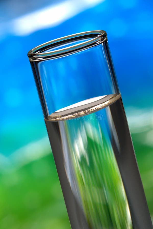 Laboratory Test Tubes in Science Research Lab Stock Image - Image of ...