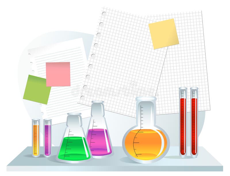 Laboratory stock vector. Illustration of laboratory, learning - 34470233