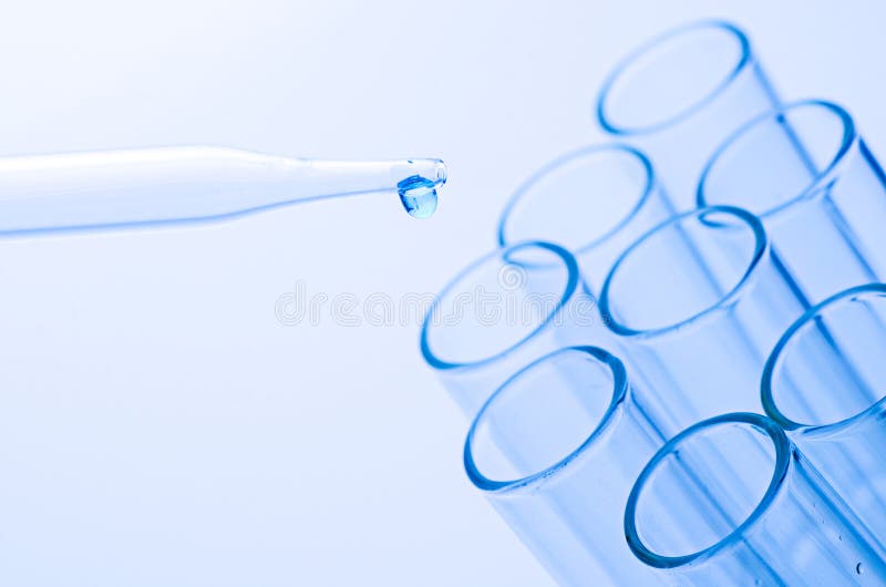 Laboratory test tubes stock image. Image of drip, biology - 47978039