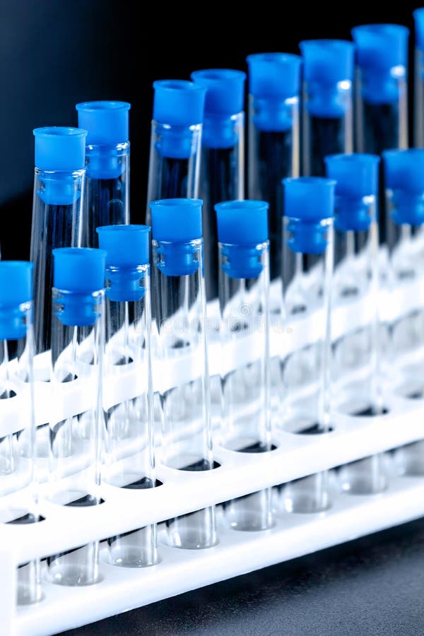 Laboratory Test Tubes, Health Care Concept Stock Photo - Image of ...