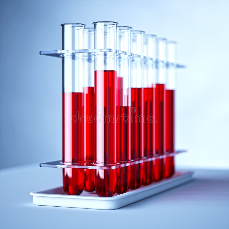 Laboratory test tubes stock illustration. Illustration of laboratory ...