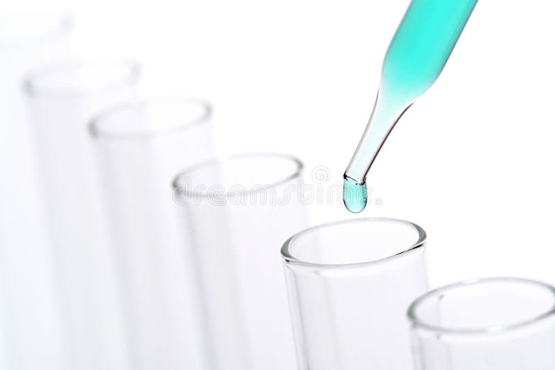 Laboratory Test Tubes in Science Research Lab Stock Photo - Image of ...