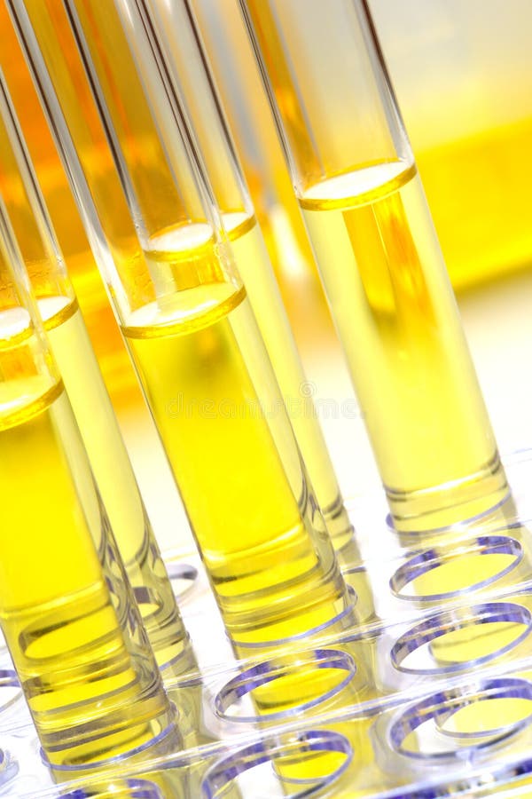Laboratory Test Tubes in Science Research Lab Stock Image - Image of ...
