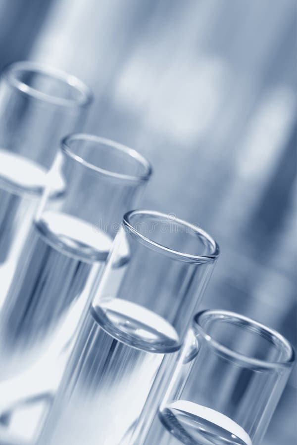 Laboratory Test Tubes in Science Research Lab Stock Image - Image of ...