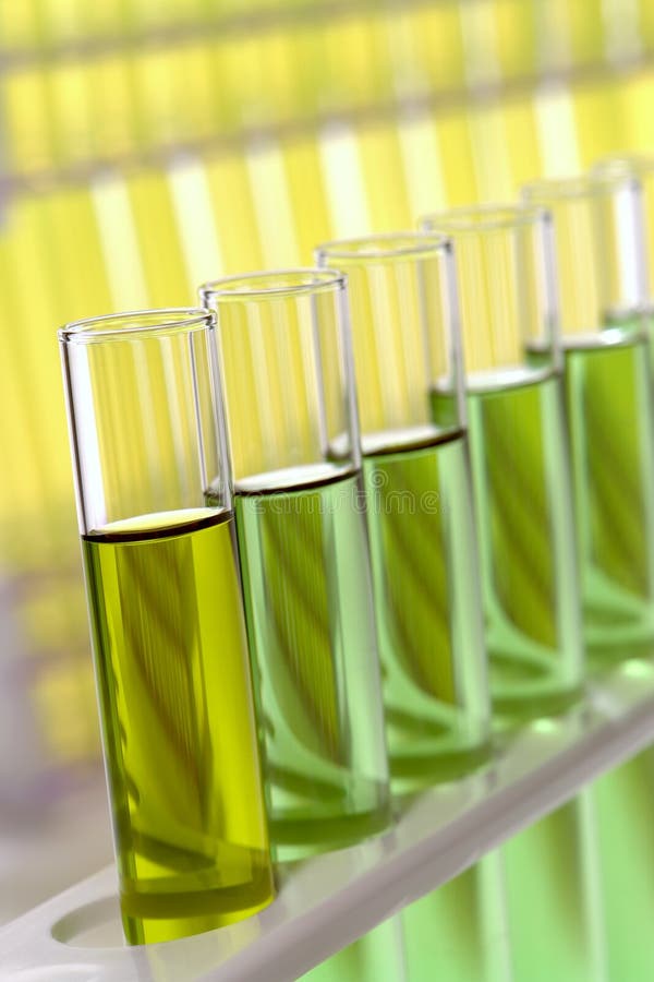 Laboratory Test Tubes in Science Research Lab Stock Image - Image of ...