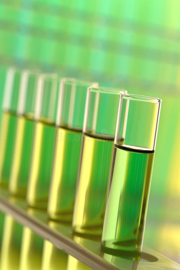 Laboratory Test Tubes in Science Research Lab Stock Image - Image of ...
