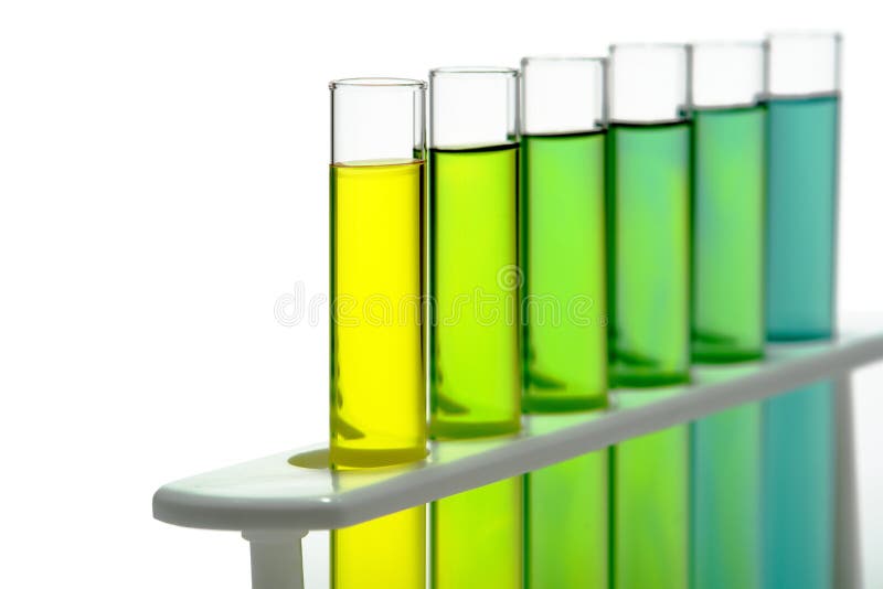 Laboratory Test Tubes in Science Research Lab Stock Photo - Image of ...