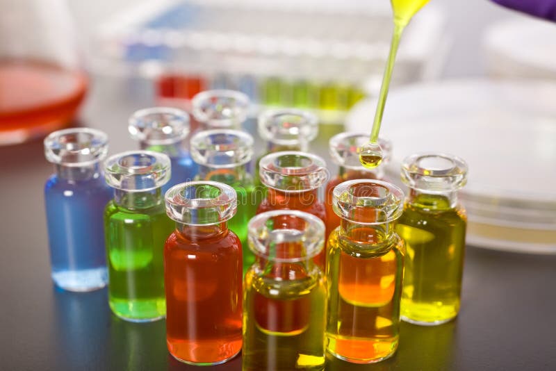 PH analysis of specimen stock photo. Image of laboratory - 4126504