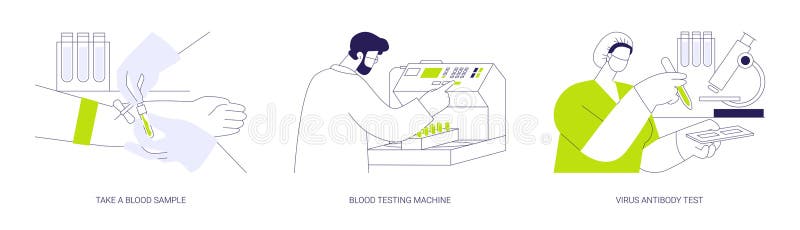 Laboratory Testing Abstract Concept Vector Illustrations. Stock ...