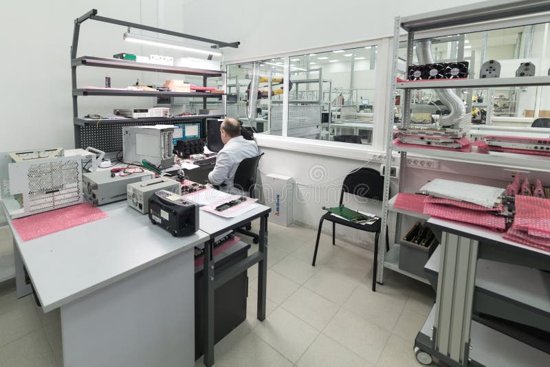 Laboratory for Testing and Adjustment of Electronic Equipment ...
