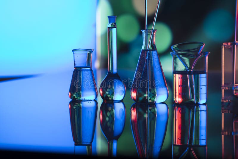 Laboratory theme. stock photo. Image of experiment, biology - 90474790