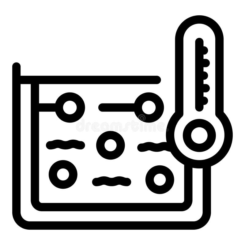 Laboratory Thermometer Measuring Temperature Changes during Experiment ...