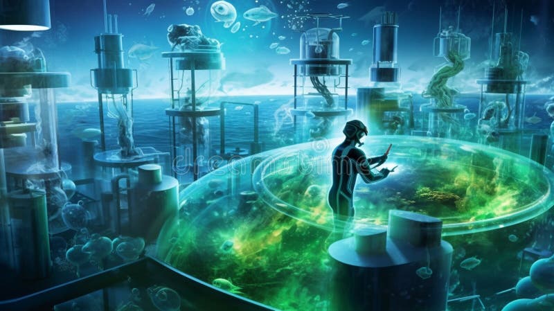 Earth Modern City, Blue and Green Earth. Green Technology and ...