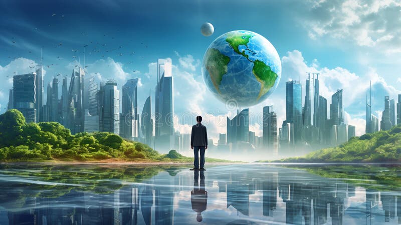 Blue and Green Earth. Green Technology and Environmental Technology ...