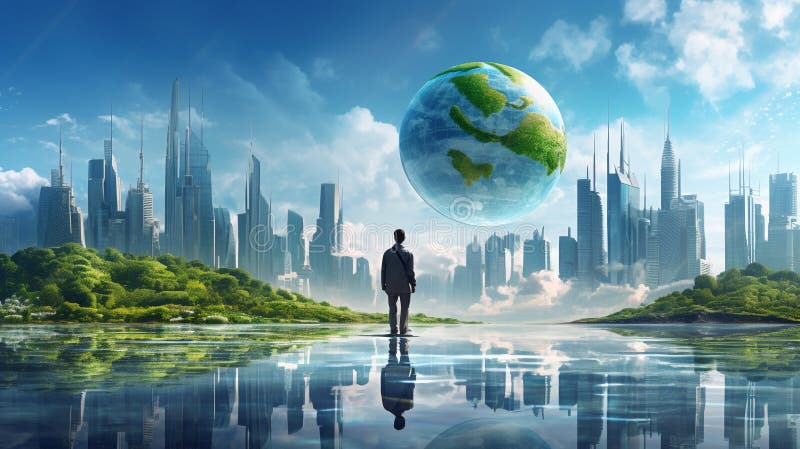 Blue and Green Earth. Green Technology and Environmental Technology ...