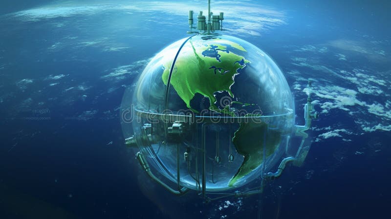 Modern City Earth. Green Technology and Environmental Technology ...