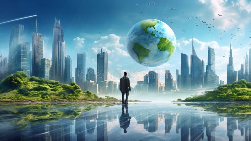 Modern Ciry, Green Technology and Environmental Technology. Science ...