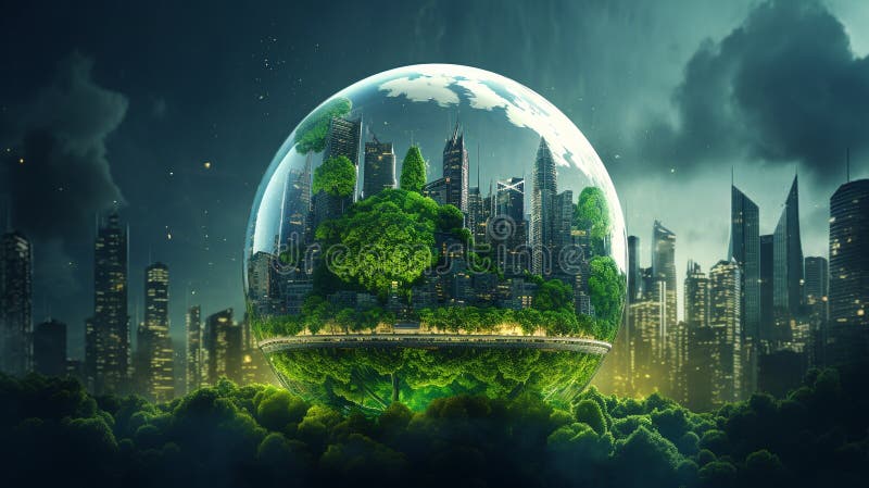 Modern Ciry, Green Technology and Environmental Technology. Science ...