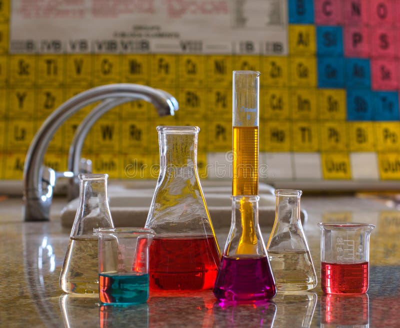 Laboratory tools3 stock photo. Image of flask, elements - 83291874