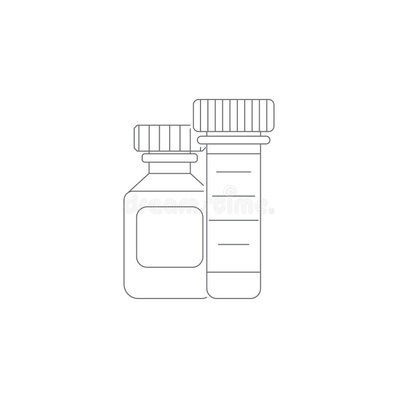 Laboratory Tube Icon. Simple Element Illustration. Laboratory Tube ...