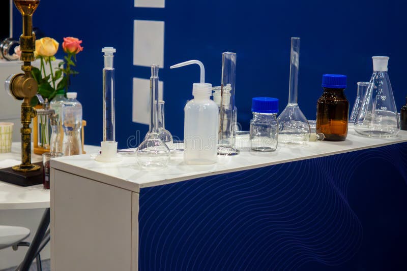 Laboratory Utensils of General Purpose. Measuring Cup Stock Photo ...