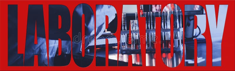 Laboratory Word with Human Inside in Protective Wear that Have Job of ...