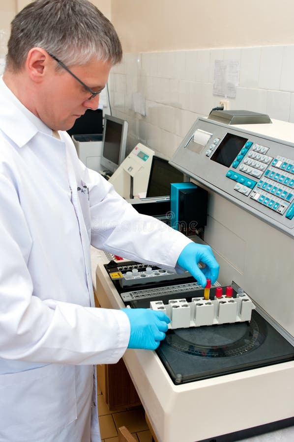 Laboratory worker stock photo. Image of machine, research - 14016132