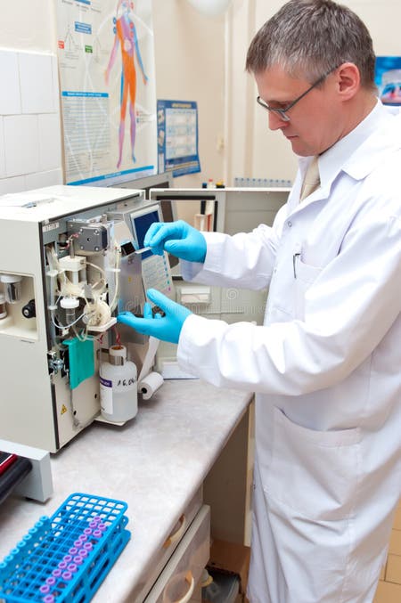 Laboratory worker stock photo. Image of machine, research - 14016132