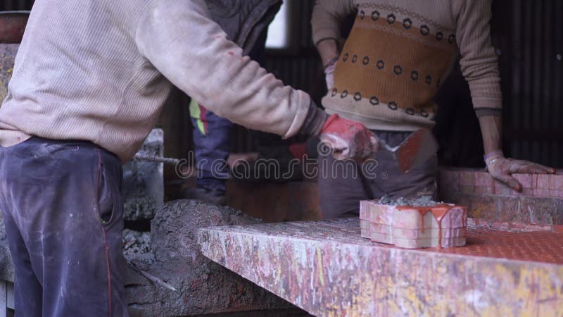 Laborer Working for Kedarnath Reconstruction after Disaster. Stock ...